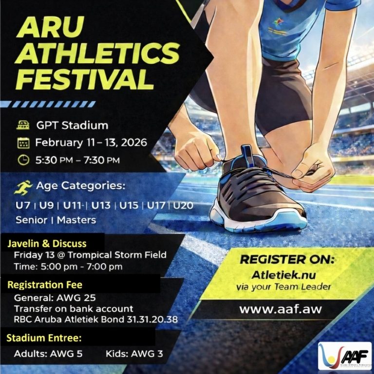 Chasing Greatness at the ARU Athletic Festival – Aruba Athletic Federation